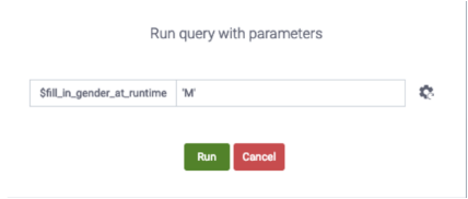 Using Parameters in your Query – Coginiti Support Home